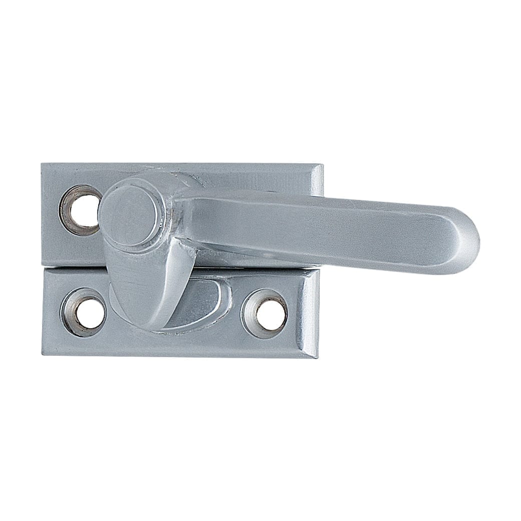 914 Split Rail Fastener Left Satin Chrome - Miles Nelson