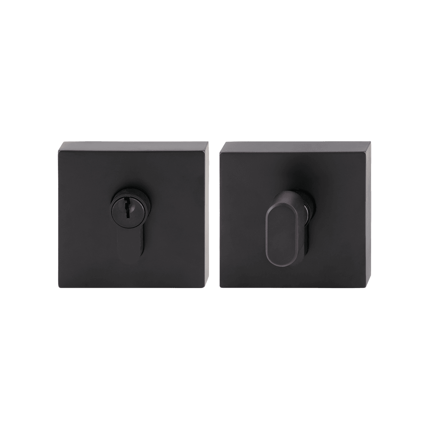 Square Deadbolt Matt Black – Miles Nelson