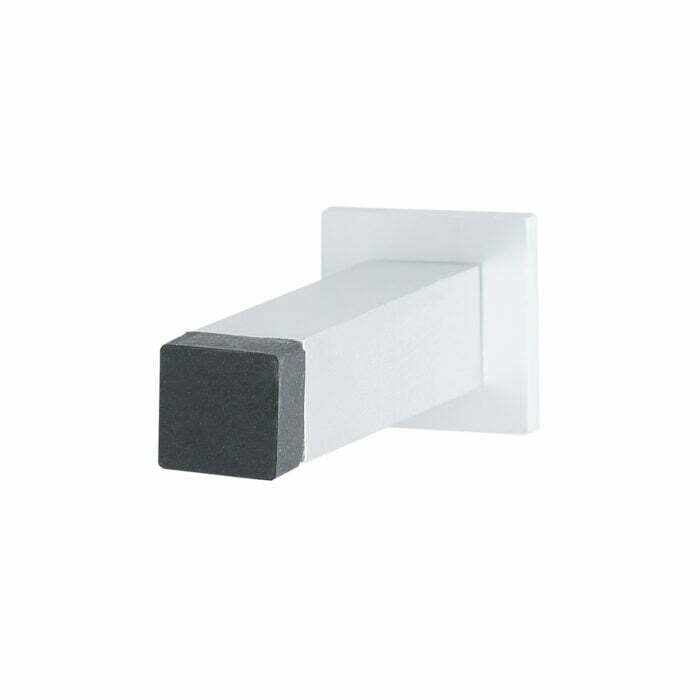 Satin Chrome Wall Mount Door Stop 85mm (402) | Miles Nelson