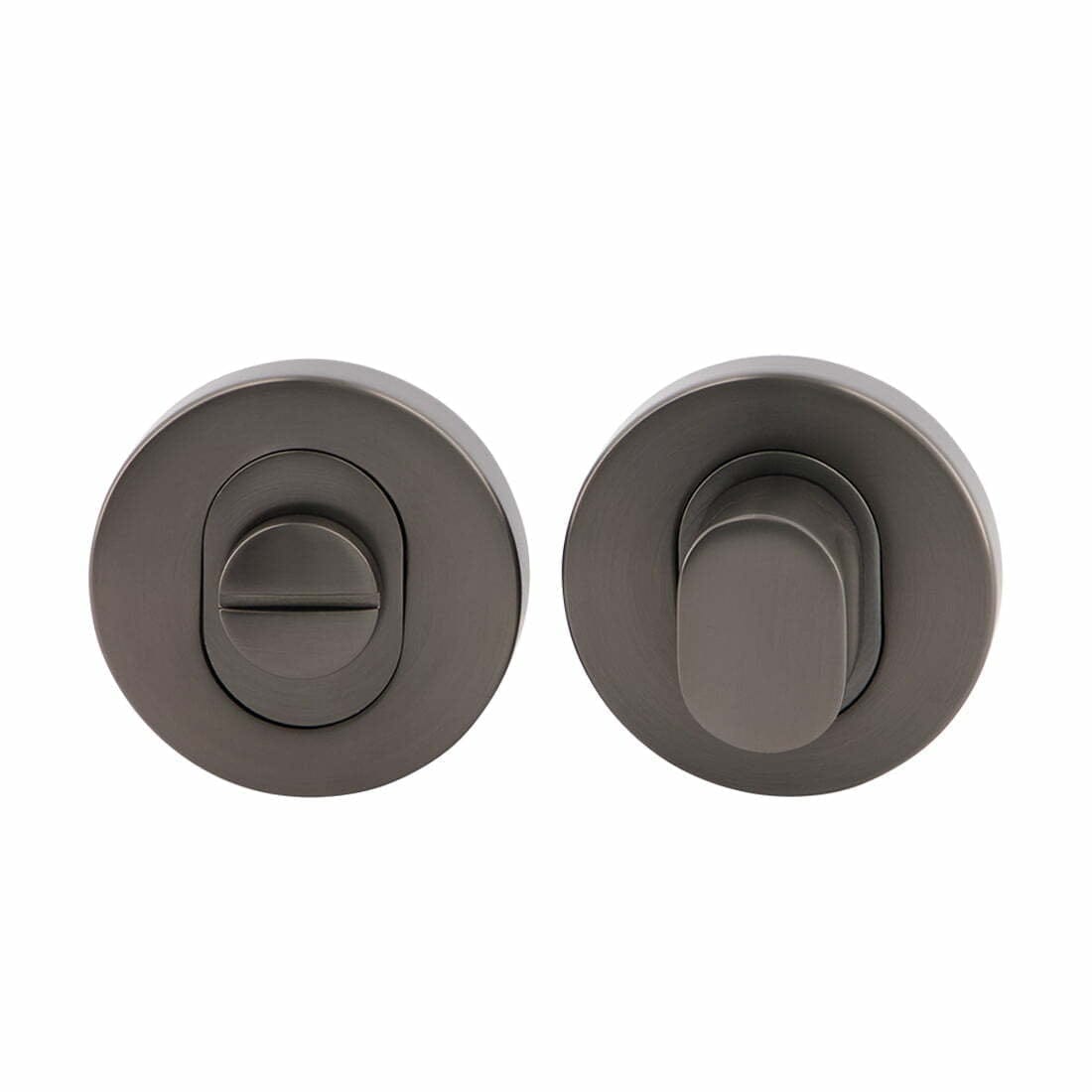 Milano Privacy Turn Round Rose Satin Graphite | Miles Nelson