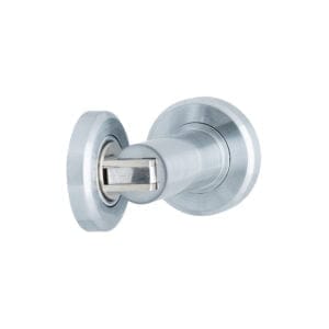 705 Magnetic Door Stop Wall or Floor Mount Satin Chrome | Miles Nelson