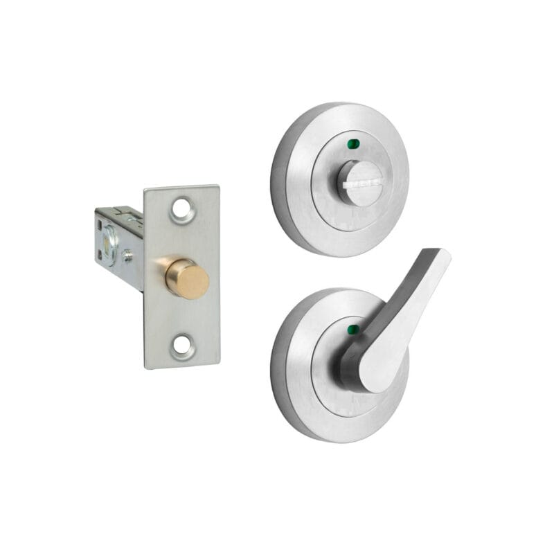 MNC Privacy Bolt Kit Satin Chrome | Miles Nelson